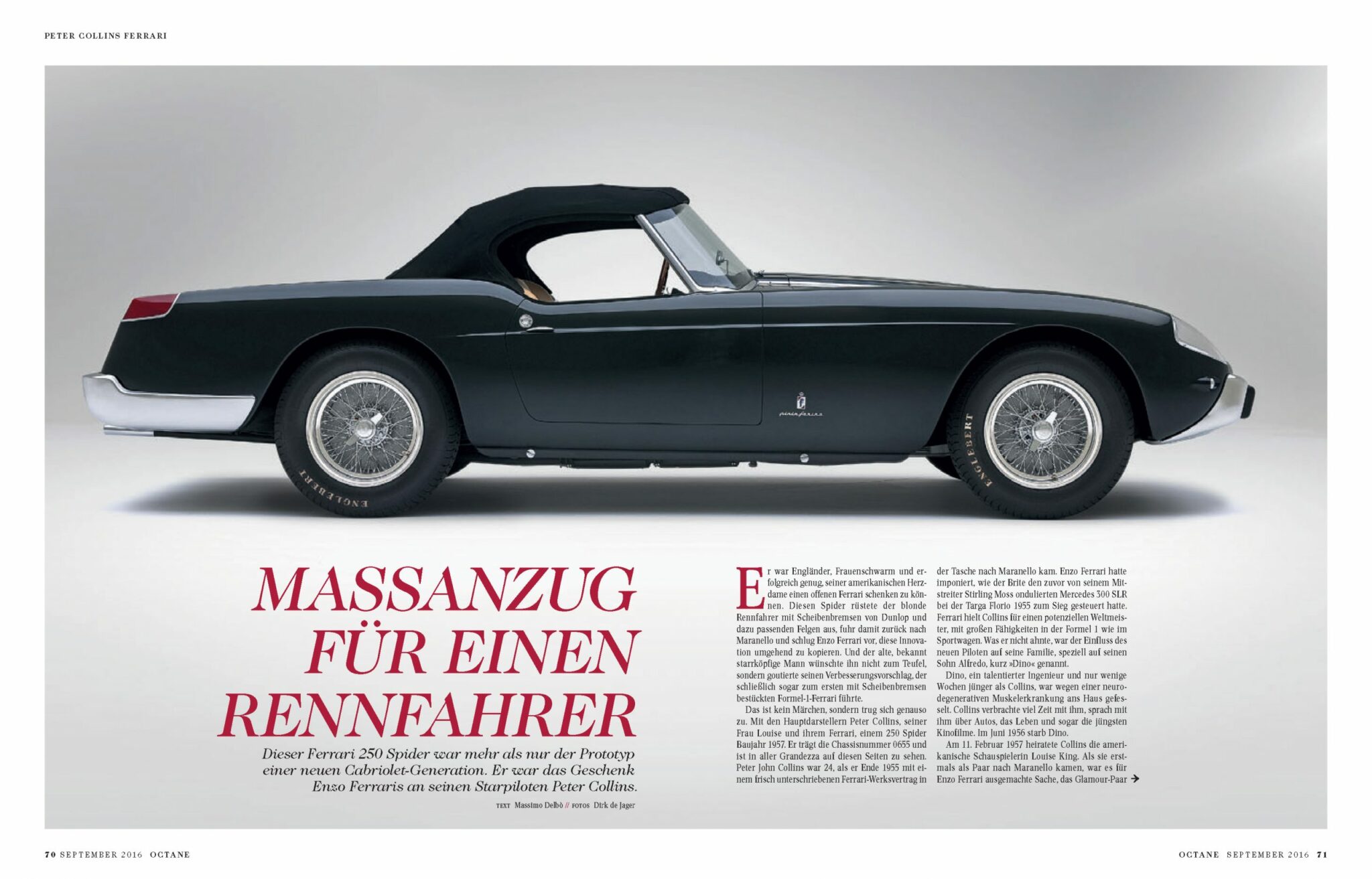 Ausgabe 24 - Ferrari 250 GT Spider | Octane-Magazin