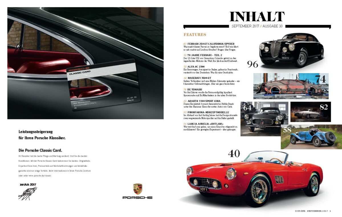 Ausgabe 30 - Ferrari 250 GT California | Octane-Magazin